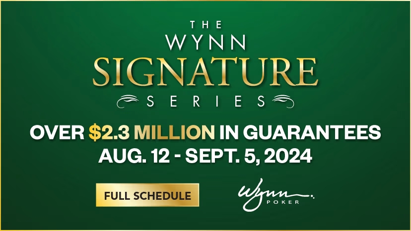 Wynn Signature Series 2024 | Poker No Brasil